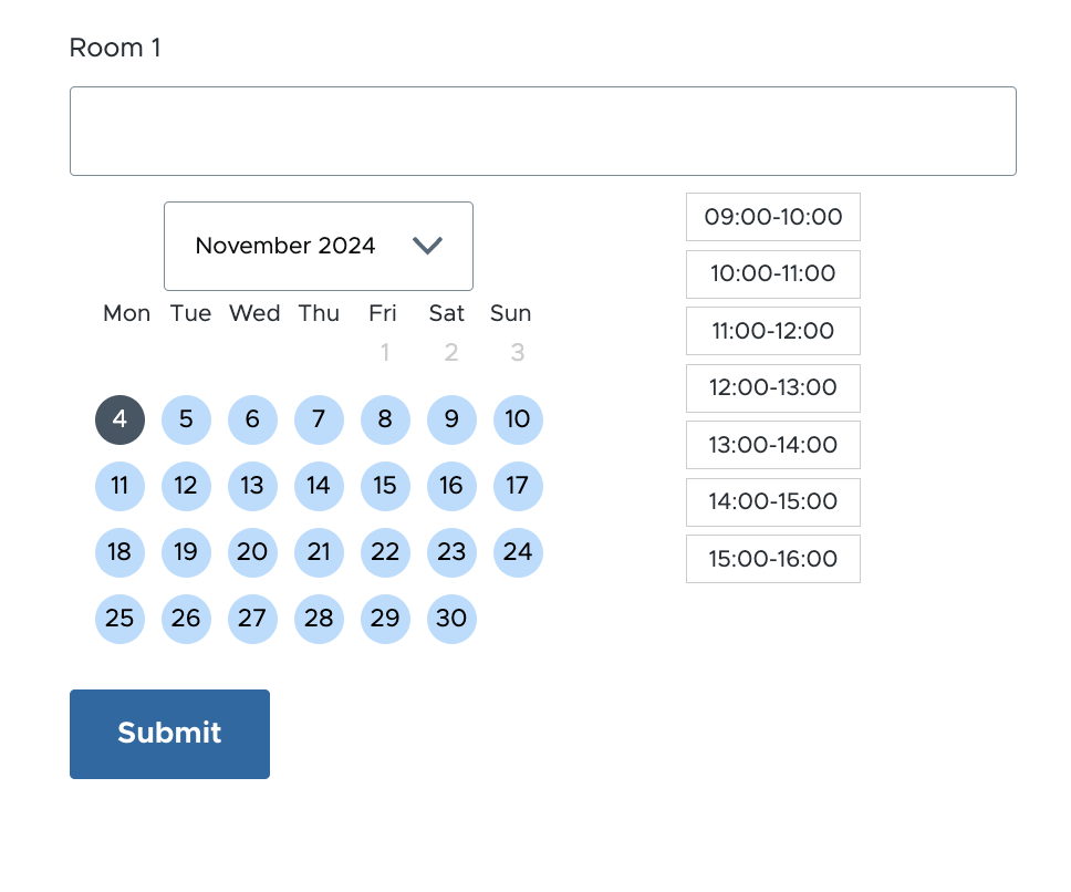 Webform Booking | Drupal.org